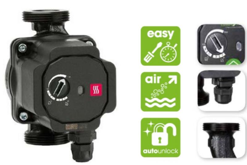 Pompa di circolazione per impianti di riscaldamento